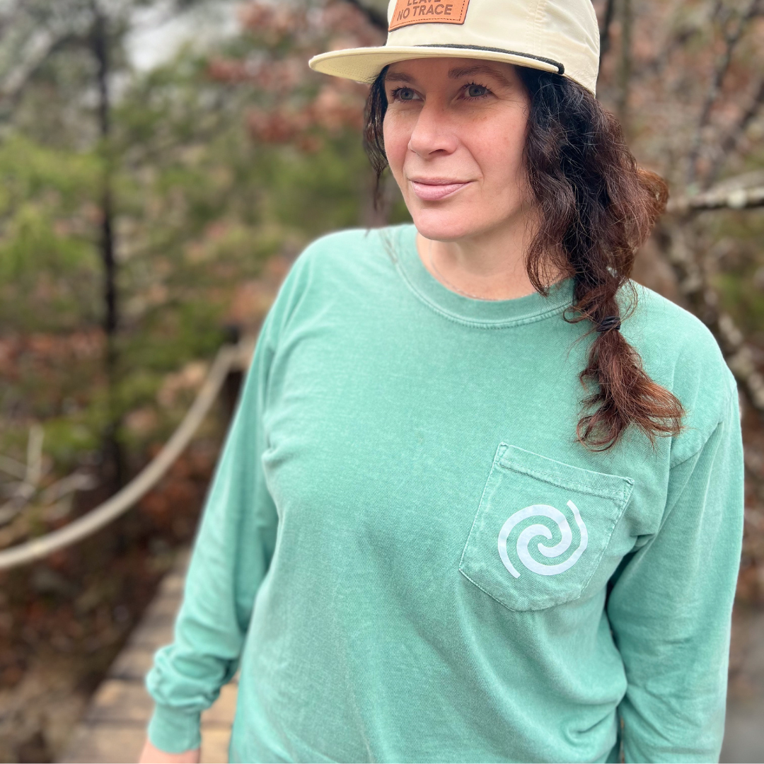 Green Long Sleeve Logo-T – Leave No Trace Online Store