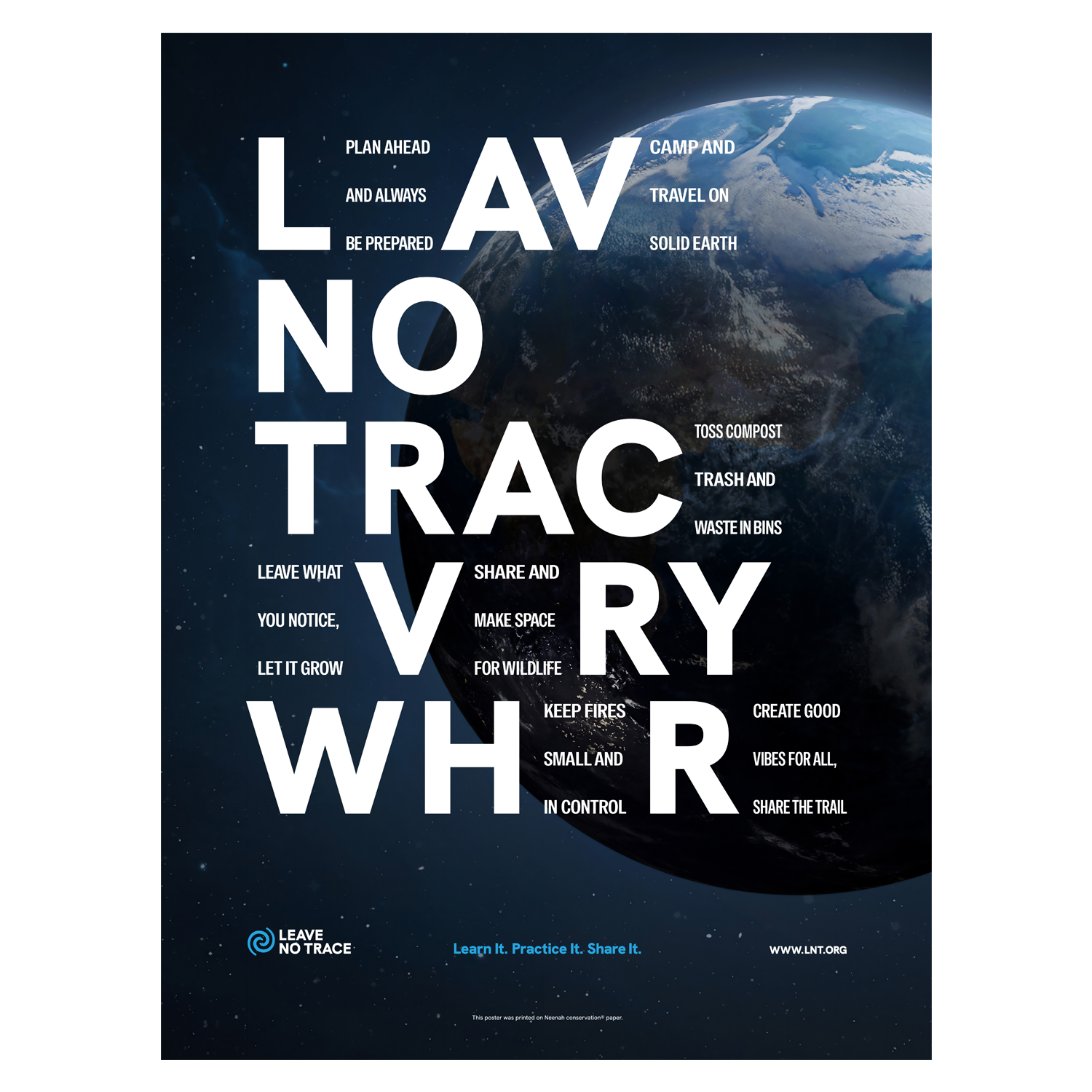 Frontcountry Poster – Leave No Trace Online Store